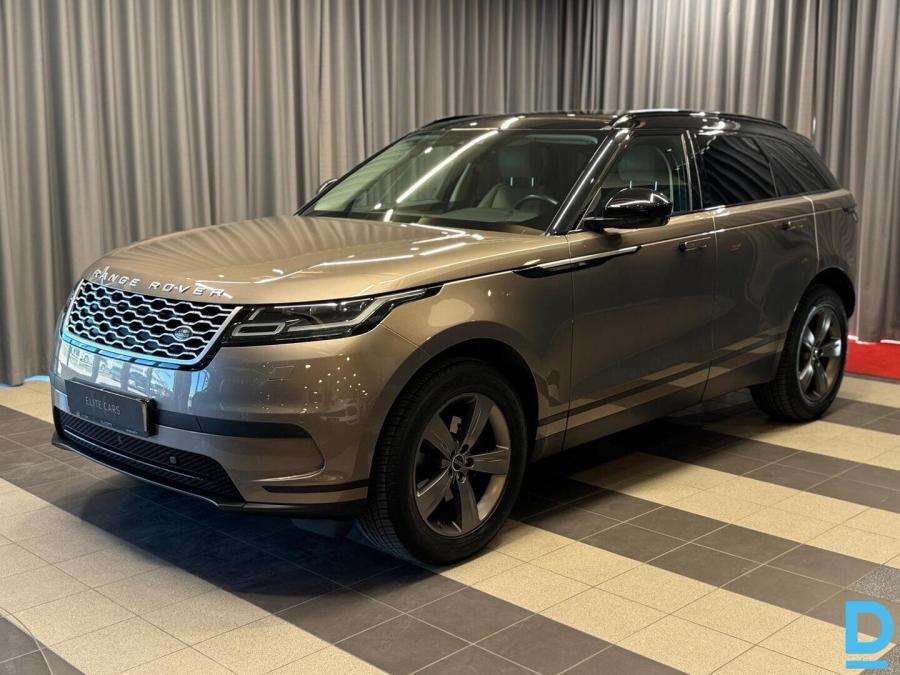 Brown Land Rover Range Rover Velar 2018 in Marupe, with an engine capacity of 2.00 L and mileage of 63 thousand km for 29900 €, photo 1 on AUTOMOTO.COM.LV