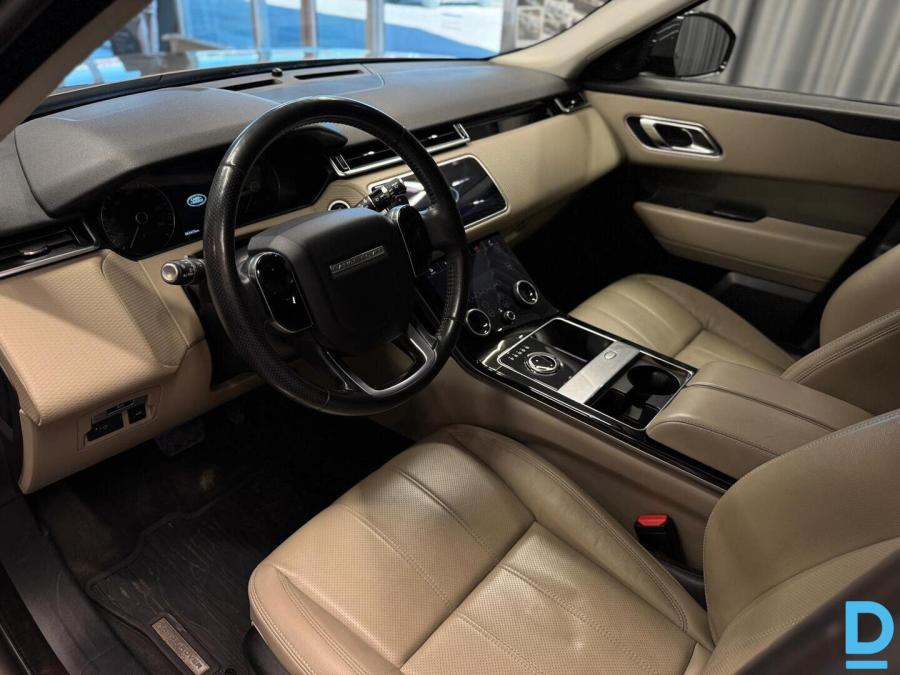 Brown Land Rover Range Rover Velar 2018 in Marupe, with an engine capacity of 2.00 L and mileage of 63 thousand km for 29900 €, photo 6 on AUTOMOTO.COM.LV
