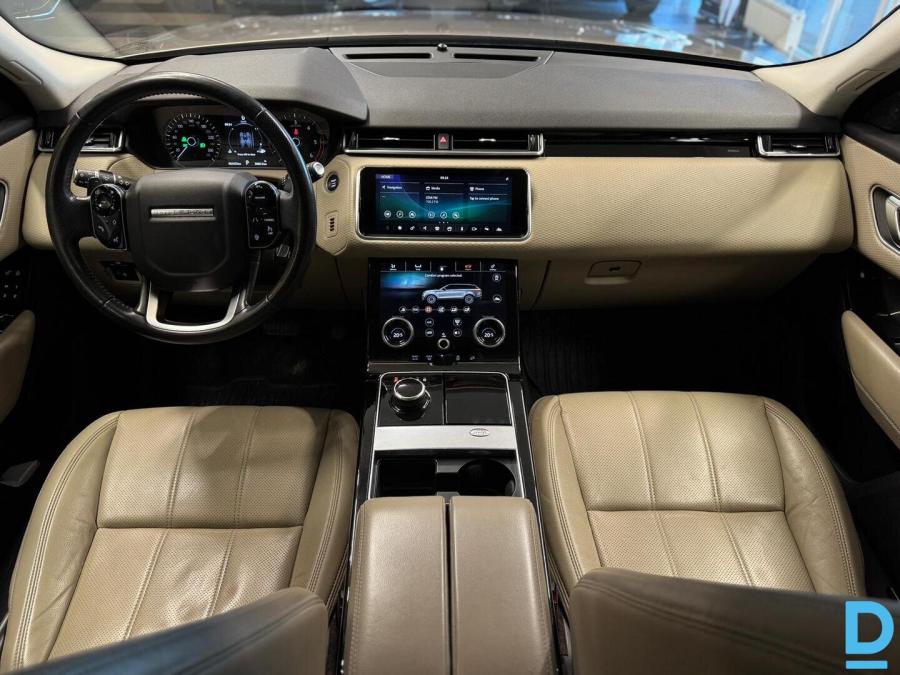 Brown Land Rover Range Rover Velar 2018 in Marupe, with an engine capacity of 2.00 L and mileage of 63 thousand km for 29900 €, photo 7 on AUTOMOTO.COM.LV