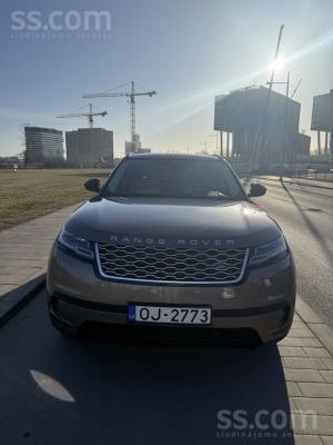 Brown Land Rover Range Rover Velar 2018 in Riga, with an engine capacity of 2.00 L and mileage of 63 thousand km for 28000 €, photo 4 on AUTOMOTO.COM.LV