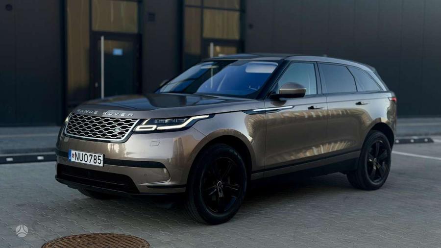 Brūns Land Rover Range Rover Velar 2018 Viļņa, ar dzinēja tilpumu 2.00 L un nobraukumu 150 tūkst. km par 21500 €, foto 3 vietnē AUTOMOTO.COM.LV
