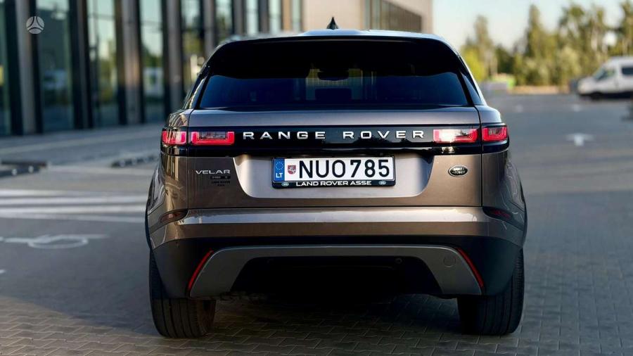 Brūns Land Rover Range Rover Velar 2018 Viļņa, ar dzinēja tilpumu 2.00 L un nobraukumu 150 tūkst. km par 21500 €, foto 7 vietnē AUTOMOTO.COM.LV