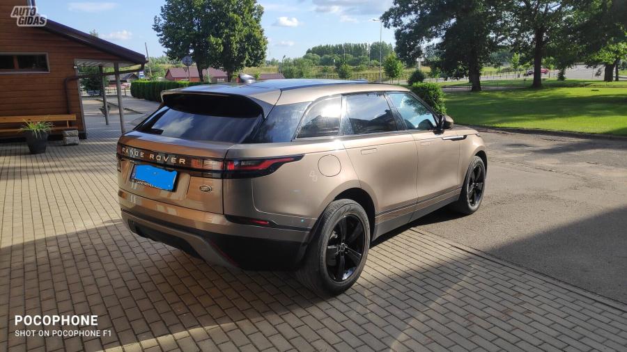 Brown Land Rover Range Rover Velar 2018 in Kaunas, with an engine capacity of 2.00 L and mileage of 153 thousand km for 22000 €, photo 4 on AUTOMOTO.COM.LV