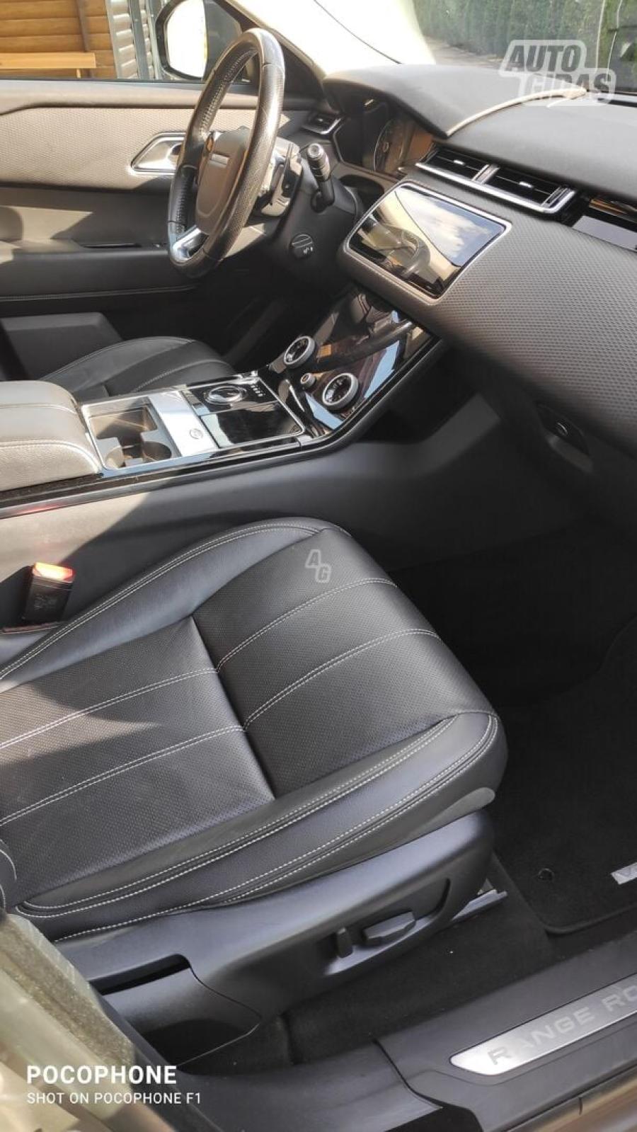 Brown Land Rover Range Rover Velar 2018 in Kaunas, with an engine capacity of 2.00 L and mileage of 153 thousand km for 22000 €, photo 11 on AUTOMOTO.COM.LV