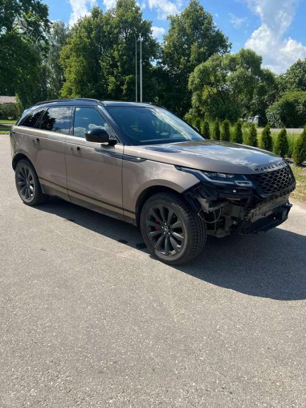Brown Land Rover Range Rover Velar 2018 in Kaunas, with an engine capacity of 2.00 L and mileage of 240 thousand km for 14500 €, photo 1 on AUTOMOTO.COM.LV