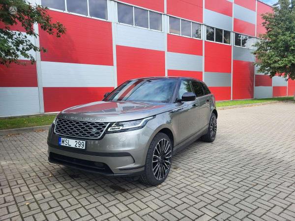 Brown Land Rover Range Rover Velar 2018 in Siauliai, with an engine capacity of 2.00 L and mileage of 270 thousand km for 18500 €, photo 4 on AUTOMOTO.COM.LV
