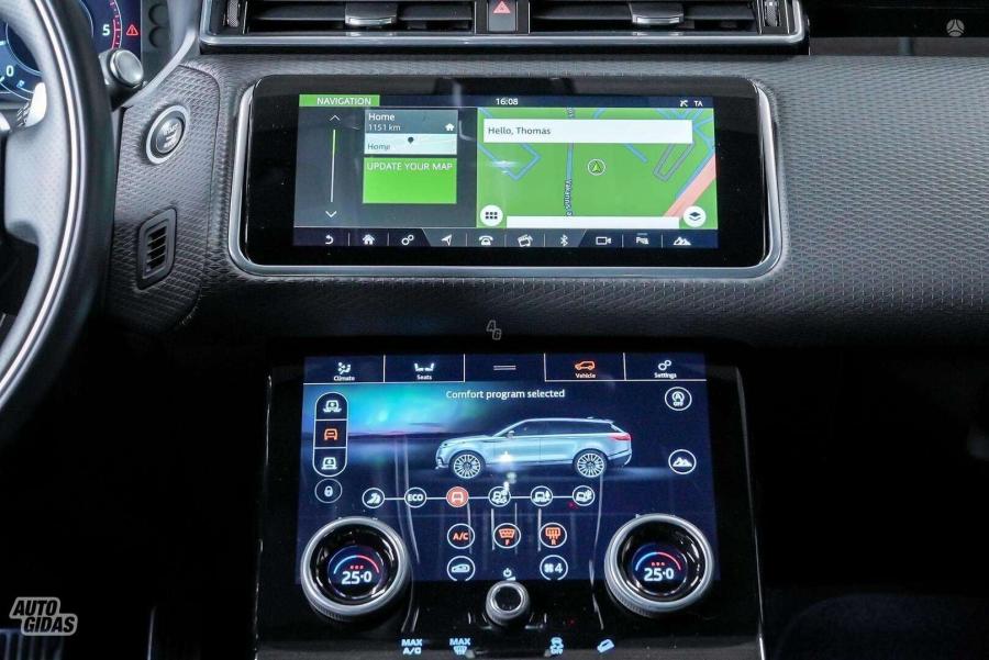 Land Rover Range Rover Velar 2018 Marijampole, ar dzinēja tilpumu 3.00 L un nobraukumu 137 tūkst. km par 25650 €, foto 21 vietnē AUTOMOTO.COM.LV