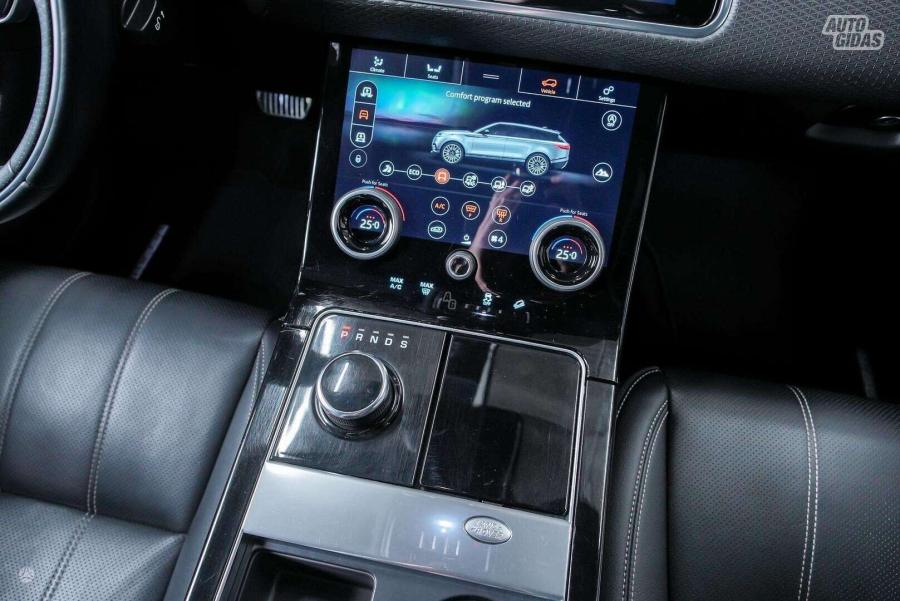 Land Rover Range Rover Velar 2018 Marijampole, ar dzinēja tilpumu 3.00 L un nobraukumu 137 tūkst. km par 25650 €, foto 22 vietnē AUTOMOTO.COM.LV