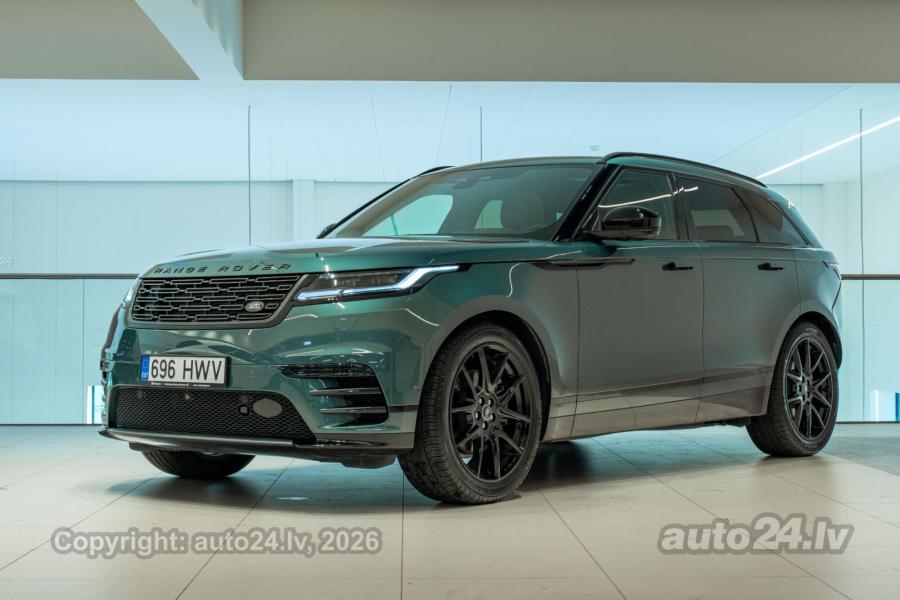 Green Land Rover Range Rover Velar 2026 in Tallinn, with an engine capacity of 2.00 L and mileage of 12 thousand km for 78950 €, photo 3 on AUTOMOTO.COM.LV