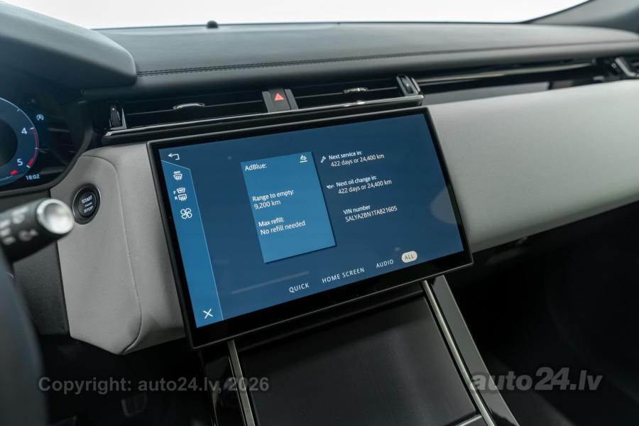 Green Land Rover Range Rover Velar 2026 in Tallinn, with an engine capacity of 2.00 L and mileage of 12 thousand km for 78950 €, photo 15 on AUTOMOTO.COM.LV