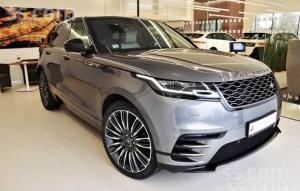 Pelēks Land Rover Range Rover Velar 2017 Rīga, ar dzinēja tilpumu 3.00 L un nobraukumu 0 tūkst. km par 28000 €, foto  vietnē AUTOMOTO.COM.LV