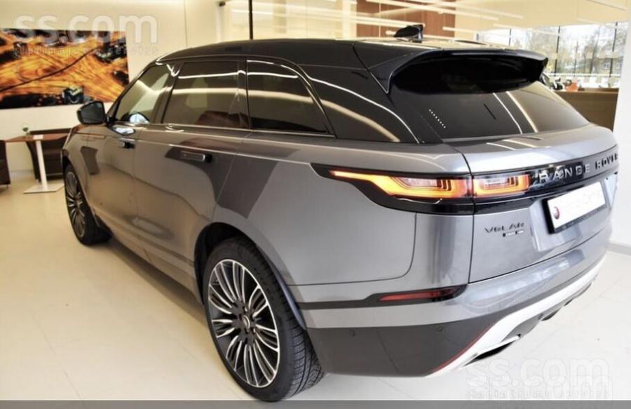 Pelēks Land Rover Range Rover Velar 2017 Rīga, ar dzinēja tilpumu 3.00 L un nobraukumu 0 tūkst. km par 28000 €, foto 2 vietnē AUTOMOTO.COM.LV