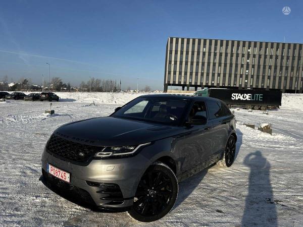 Grey Land Rover Range Rover Velar 2017 in Vilnius, with an engine capacity of 2.99 L and mileage of 190 thousand km for 29990 €, photo 6 on AUTOMOTO.COM.LV