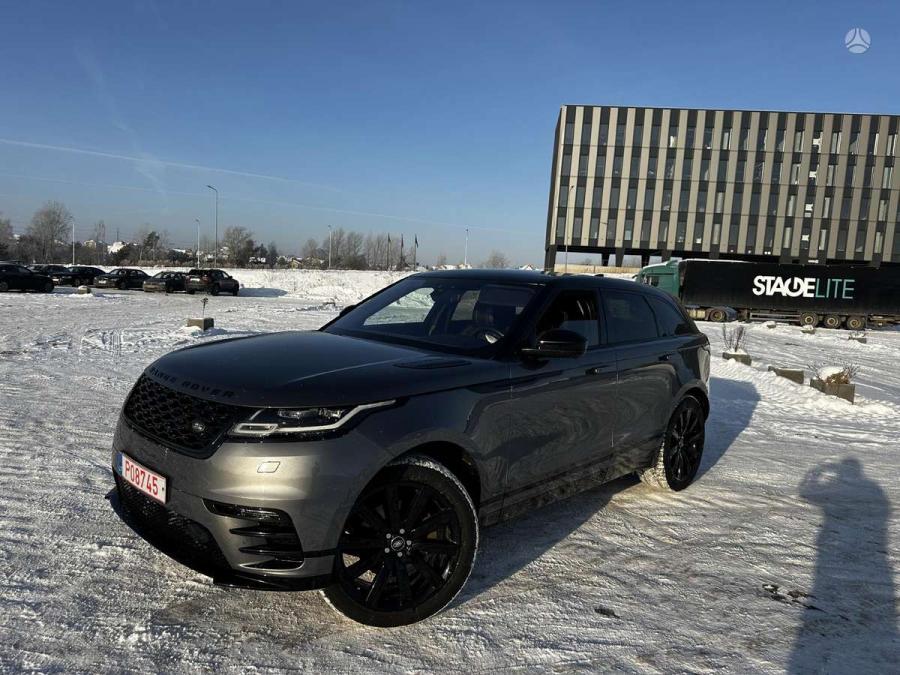Pelēks Land Rover Range Rover Velar 2017 Viļņa, ar dzinēja tilpumu 2.99 L un nobraukumu 190 tūkst. km par 29990 €, foto 7 vietnē AUTOMOTO.COM.LV