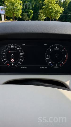 Pelēks Land Rover Range Rover Velar 2017 Rīga, ar dzinēja tilpumu 3.00 L un nobraukumu 181 tūkst. km par 27800 €, foto 10 vietnē AUTOMOTO.COM.LV