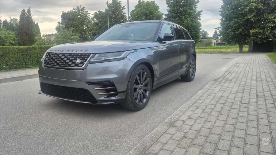 Grey Land Rover Range Rover Velar 2017 in Klaipeda, with an engine capacity of 2.99 L and mileage of 280 thousand km for 21999 €, photo 1 on AUTOMOTO.COM.LV