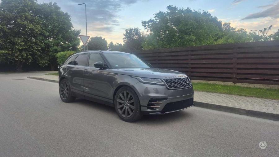 Grey Land Rover Range Rover Velar 2017 in Klaipeda, with an engine capacity of 2.99 L and mileage of 280 thousand km for 21999 €, photo 3 on AUTOMOTO.COM.LV