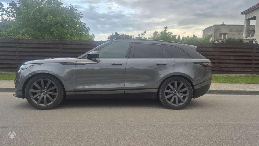 Grey Land Rover Range Rover Velar 2017 in Klaipeda, with an engine capacity of 2.99 L and mileage of 280 thousand km for 21999 €, photo 4 on AUTOMOTO.COM.LV