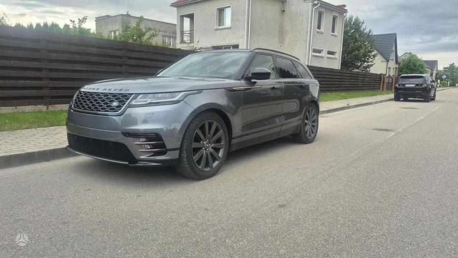 Grey Land Rover Range Rover Velar 2017 in Klaipeda, with an engine capacity of 2.99 L and mileage of 280 thousand km for 21999 €, photo 8 on AUTOMOTO.COM.LV