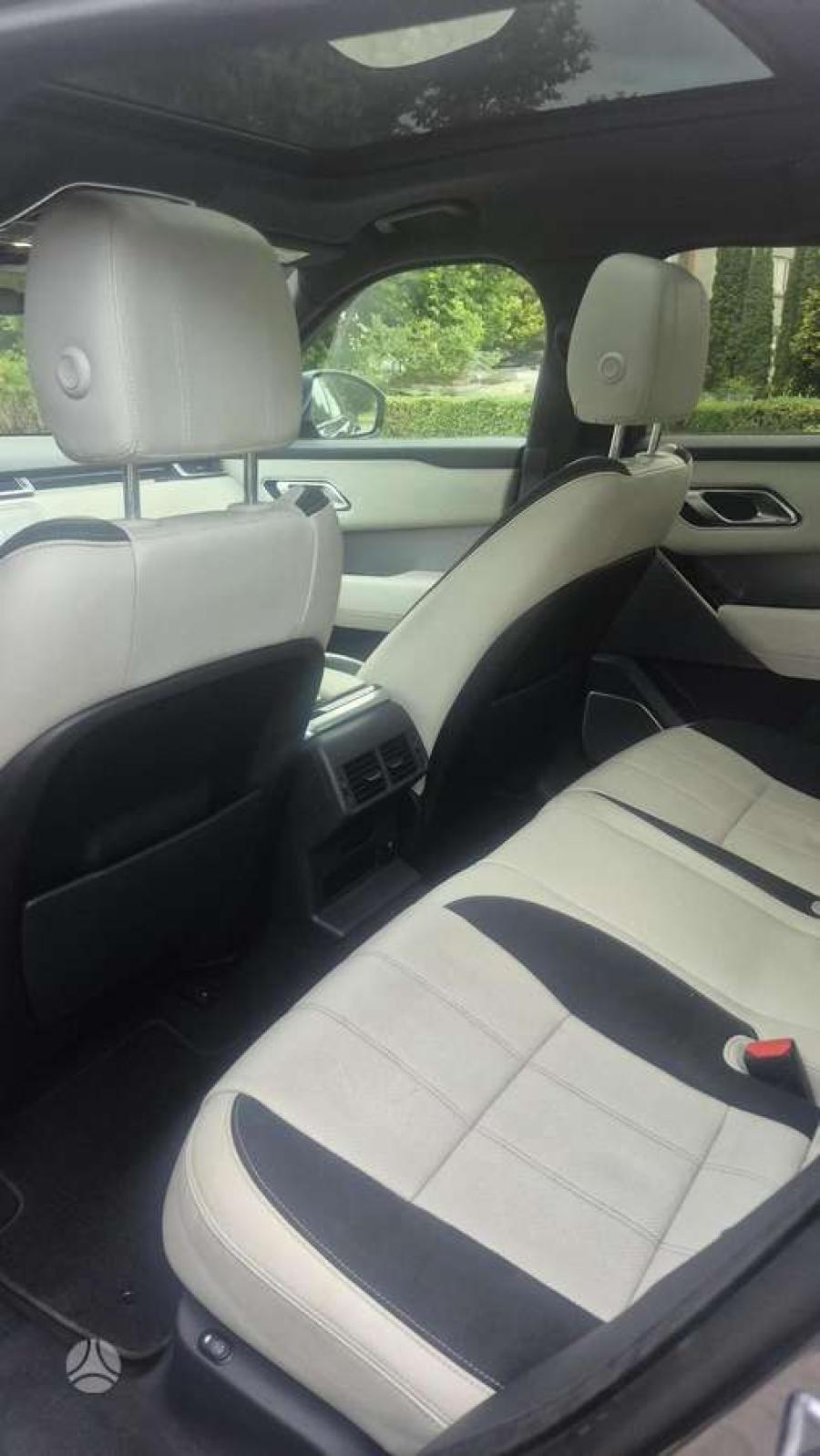 Grey Land Rover Range Rover Velar 2017 in Klaipeda, with an engine capacity of 2.99 L and mileage of 280 thousand km for 21999 €, photo 11 on AUTOMOTO.COM.LV