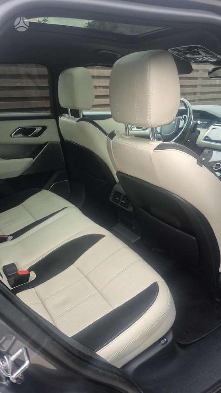 Grey Land Rover Range Rover Velar 2017 in Klaipeda, with an engine capacity of 2.99 L and mileage of 280 thousand km for 21999 €, photo 12 on AUTOMOTO.COM.LV