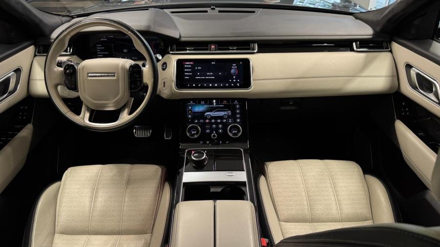 Pelēks Land Rover Range Rover Velar 2017 Rīga, ar dzinēja tilpumu 3.00 L un nobraukumu 182 tūkst. km par 27990 €, foto 10 vietnē AUTOMOTO.COM.LV