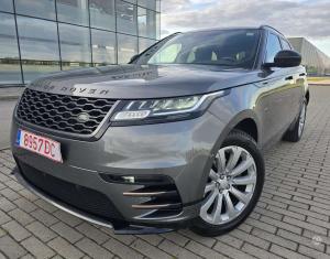 Grey Land Rover Range Rover Velar 2017 in Panevezys, with an engine capacity of 2.00 L and mileage of 263 thousand km for 15999 €, photo  on AUTOMOTO.COM.LV