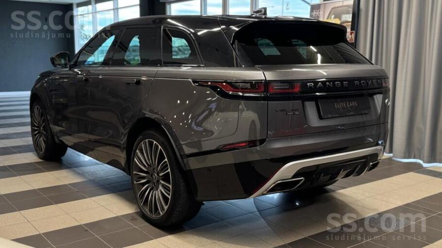 Pelēks Land Rover Range Rover Velar 2017 Rīga, ar dzinēja tilpumu 3.00 L un nobraukumu 182 tūkst. km par 27990 €, foto 7 vietnē AUTOMOTO.COM.LV