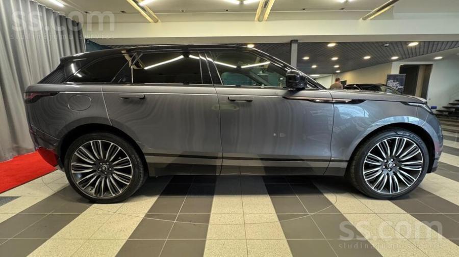 Pelēks Land Rover Range Rover Velar 2017 Rīga, ar dzinēja tilpumu 3.00 L un nobraukumu 182 tūkst. km par 27990 €, foto 8 vietnē AUTOMOTO.COM.LV