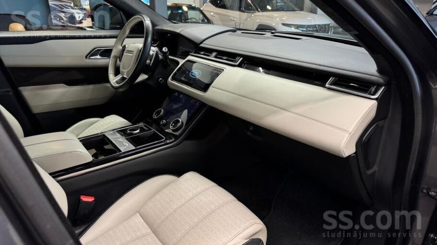 Pelēks Land Rover Range Rover Velar 2017 Rīga, ar dzinēja tilpumu 3.00 L un nobraukumu 182 tūkst. km par 27990 €, foto 21 vietnē AUTOMOTO.COM.LV
