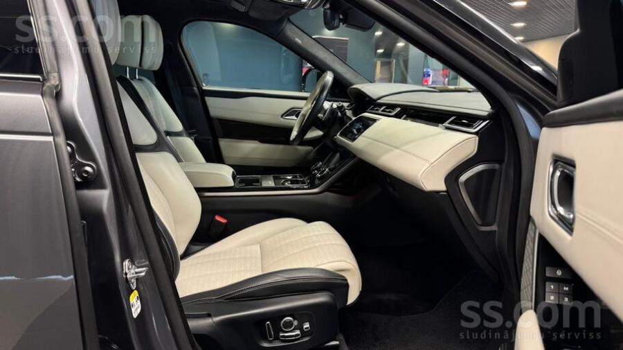 Pelēks Land Rover Range Rover Velar 2017 Rīga, ar dzinēja tilpumu 3.00 L un nobraukumu 182 tūkst. km par 27990 €, foto 22 vietnē AUTOMOTO.COM.LV