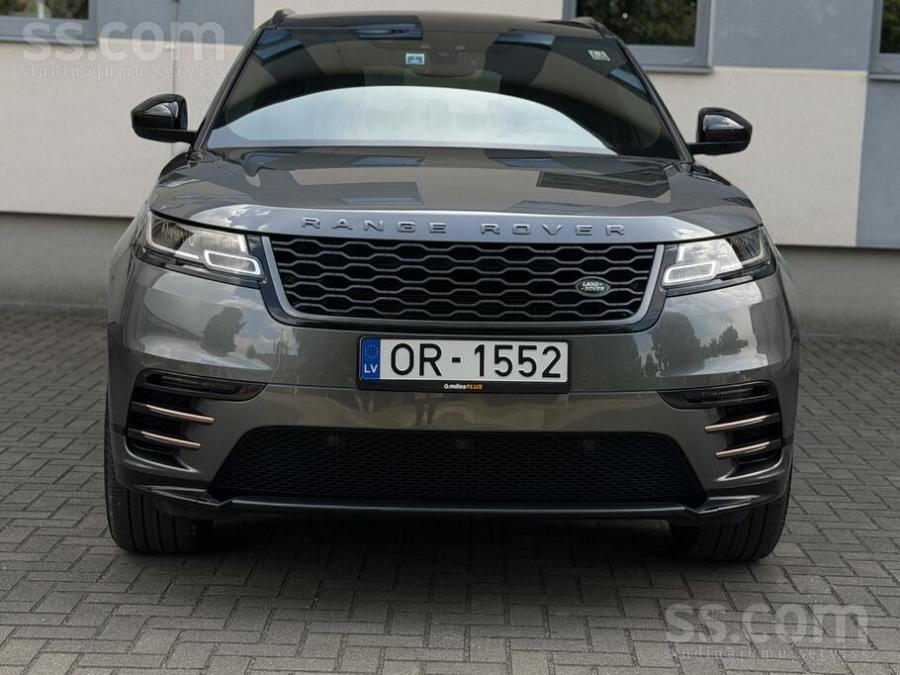 Grey Land Rover Range Rover Velar 2017 in Jelgava, with an engine capacity of 2.00 L and mileage of 154 thousand km for 19800 €, photo 8 on AUTOMOTO.COM.LV
