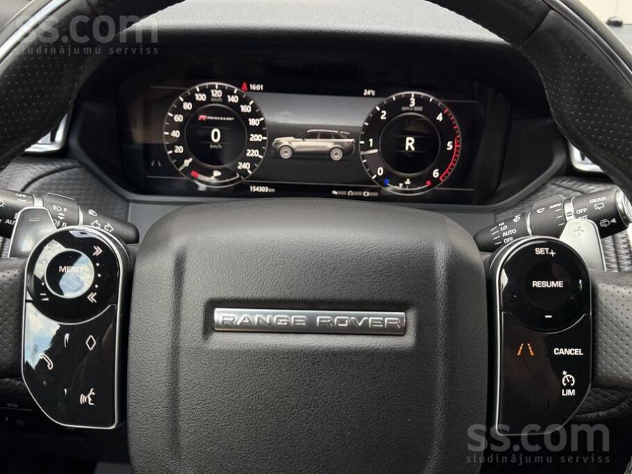 Grey Land Rover Range Rover Velar 2017 in Jelgava, with an engine capacity of 2.00 L and mileage of 154 thousand km for 19800 €, photo 32 on AUTOMOTO.COM.LV