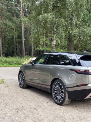 Pelēks Land Rover Range Rover Velar 2017 Rīga, ar dzinēja tilpumu 3.00 L un nobraukumu 119 tūkst. km par 24900 €, foto 4 vietnē AUTOMOTO.COM.LV