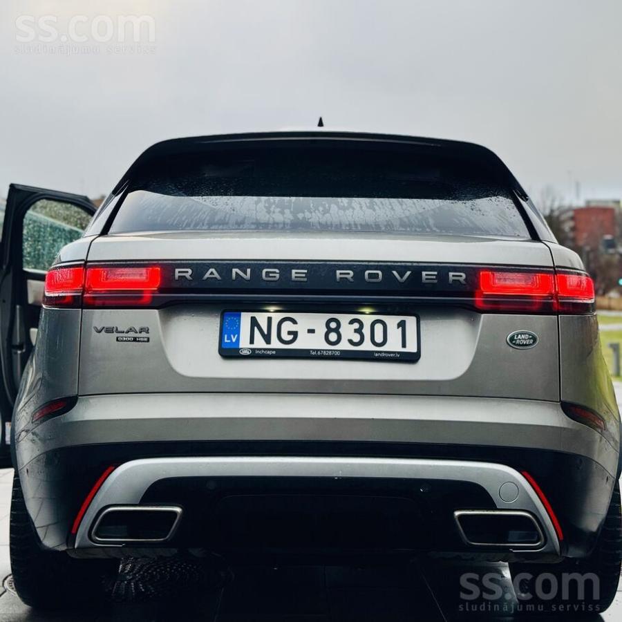 Pelēks Land Rover Range Rover Velar 2017 Rīga, ar dzinēja tilpumu 3.00 L un nobraukumu 119 tūkst. km par 24900 €, foto 6 vietnē AUTOMOTO.COM.LV