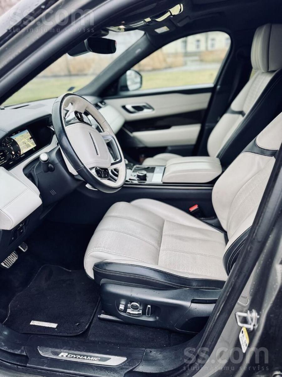 Pelēks Land Rover Range Rover Velar 2017 Rīga, ar dzinēja tilpumu 3.00 L un nobraukumu 119 tūkst. km par 24900 €, foto 11 vietnē AUTOMOTO.COM.LV