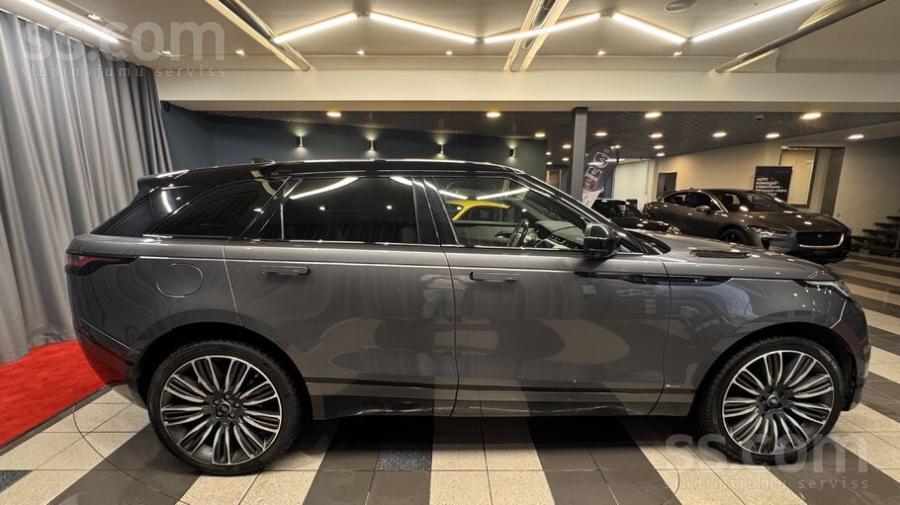 Pelēks Land Rover Range Rover Velar 2018 Rīga, ar dzinēja tilpumu 2.00 L un nobraukumu 119 tūkst. km par 28990 €, foto 4 vietnē AUTOMOTO.COM.LV