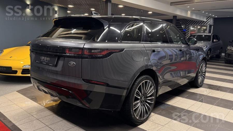 Pelēks Land Rover Range Rover Velar 2018 Rīga, ar dzinēja tilpumu 2.00 L un nobraukumu 119 tūkst. km par 28990 €, foto 5 vietnē AUTOMOTO.COM.LV