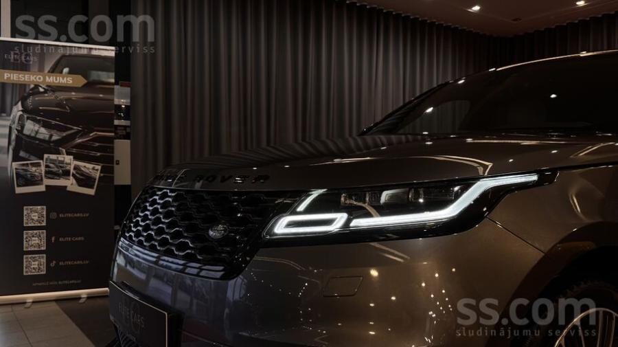 Pelēks Land Rover Range Rover Velar 2018 Rīga, ar dzinēja tilpumu 2.00 L un nobraukumu 119 tūkst. km par 28990 €, foto 22 vietnē AUTOMOTO.COM.LV