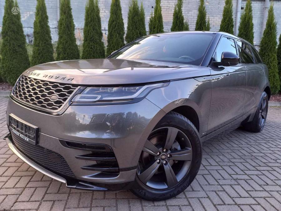 Pelēks Land Rover Range Rover Velar 2018 Viļņa, ar dzinēja tilpumu 2.00 L un nobraukumu 146 tūkst. km par 23900 €, foto 8 vietnē AUTOMOTO.COM.LV
