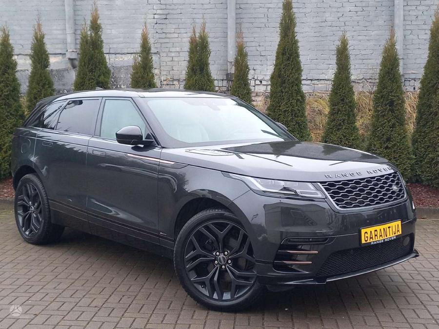 Pelēks Land Rover Range Rover Velar 2018 Šauļi, ar dzinēja tilpumu 2.00 L un nobraukumu 137 tūkst. km par 23950 €, foto 1 vietnē AUTOMOTO.COM.LV