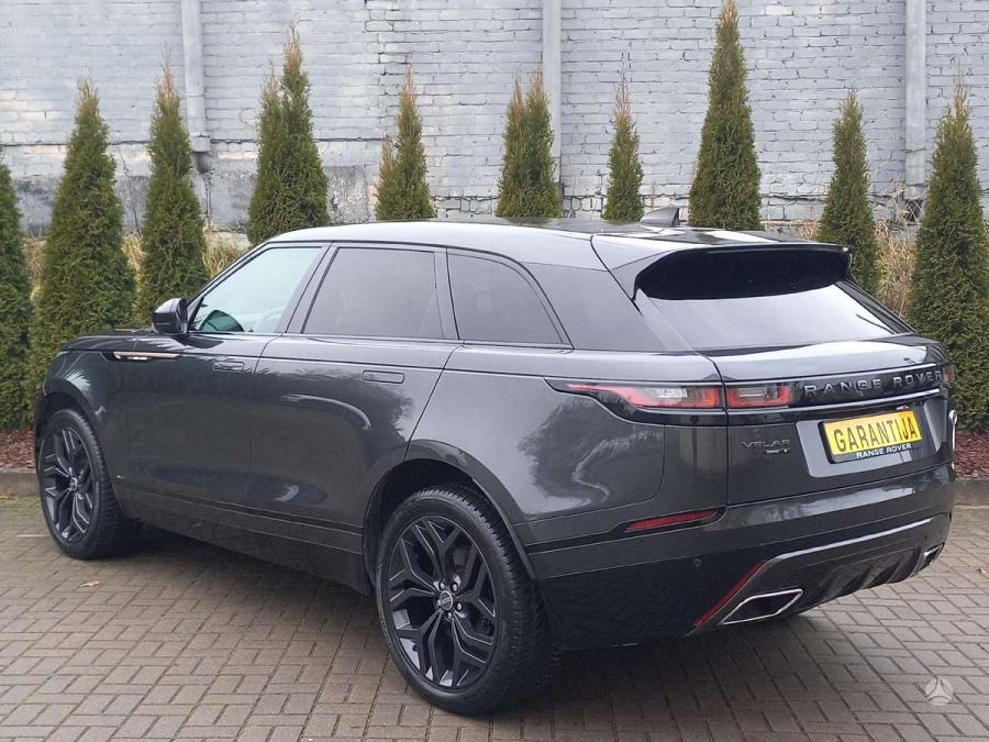 Pelēks Land Rover Range Rover Velar 2018 Šauļi, ar dzinēja tilpumu 2.00 L un nobraukumu 137 tūkst. km par 23950 €, foto 6 vietnē AUTOMOTO.COM.LV