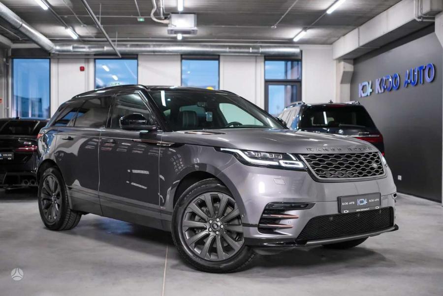 Grey Land Rover Range Rover Velar 2018 in Kaunas, with an engine capacity of 2.99 L and mileage of 136 thousand km for 29450 €, photo 1 on AUTOMOTO.COM.LV