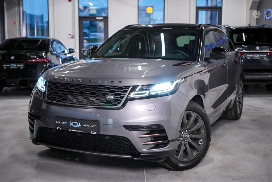 Grey Land Rover Range Rover Velar 2018 in Kaunas, with an engine capacity of 2.99 L and mileage of 136 thousand km for 29450 €, photo 4 on AUTOMOTO.COM.LV
