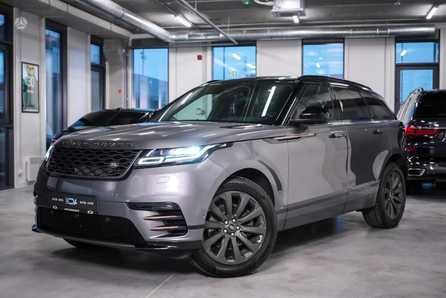Grey Land Rover Range Rover Velar 2018 in Kaunas, with an engine capacity of 2.99 L and mileage of 136 thousand km for 29450 €, photo 5 on AUTOMOTO.COM.LV