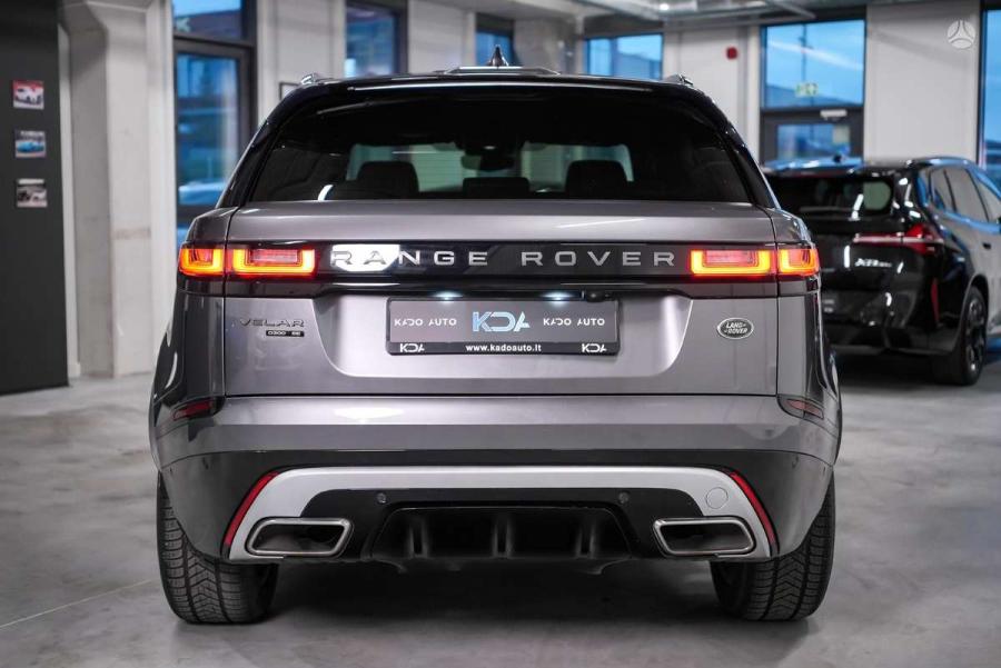 Grey Land Rover Range Rover Velar 2018 in Kaunas, with an engine capacity of 2.99 L and mileage of 136 thousand km for 29450 €, photo 10 on AUTOMOTO.COM.LV