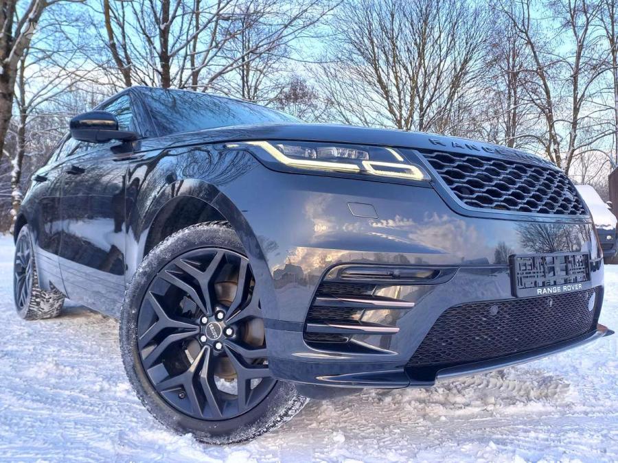 Pelēks Land Rover Range Rover Velar 2018 Šauļi, ar dzinēja tilpumu 2.00 L un nobraukumu 137 tūkst. km par 23700 €, foto 4 vietnē AUTOMOTO.COM.LV