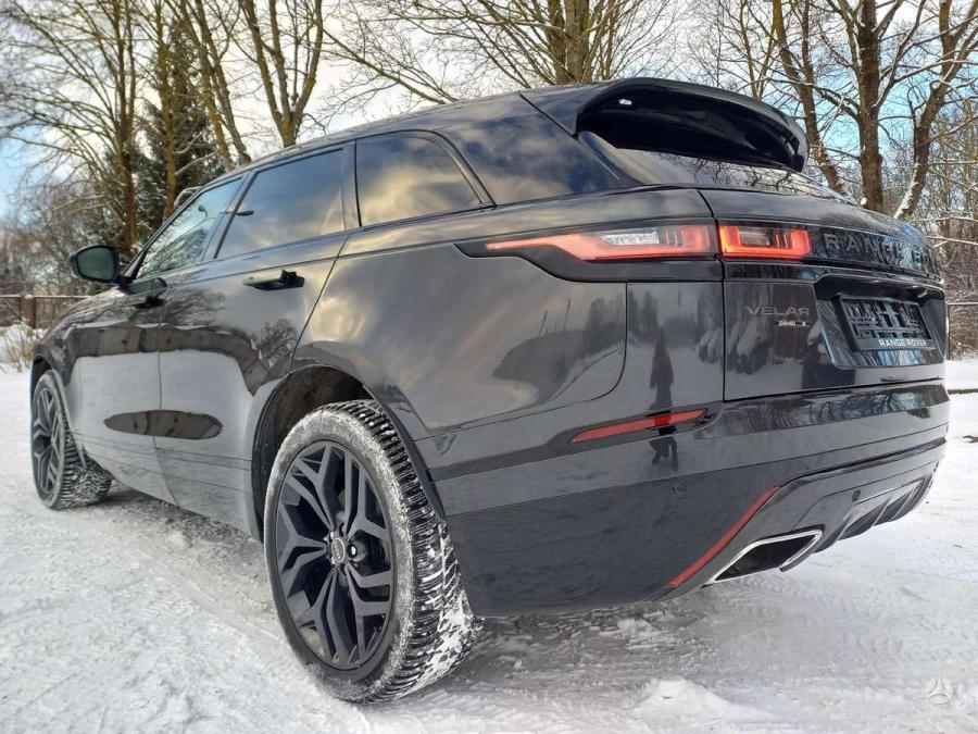 Pelēks Land Rover Range Rover Velar 2018 Šauļi, ar dzinēja tilpumu 2.00 L un nobraukumu 137 tūkst. km par 23700 €, foto 7 vietnē AUTOMOTO.COM.LV
