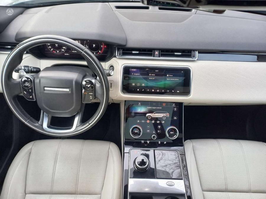 Pelēks Land Rover Range Rover Velar 2018 Šauļi, ar dzinēja tilpumu 2.00 L un nobraukumu 137 tūkst. km par 23700 €, foto 15 vietnē AUTOMOTO.COM.LV