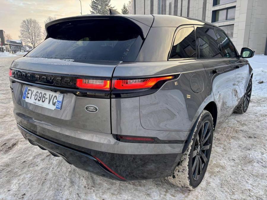 Pelēks Land Rover Range Rover Velar 2018 Tauragė, ar dzinēja tilpumu 2.00 L un nobraukumu 100 tūkst. km par 21900 €, foto 28 vietnē AUTOMOTO.COM.LV